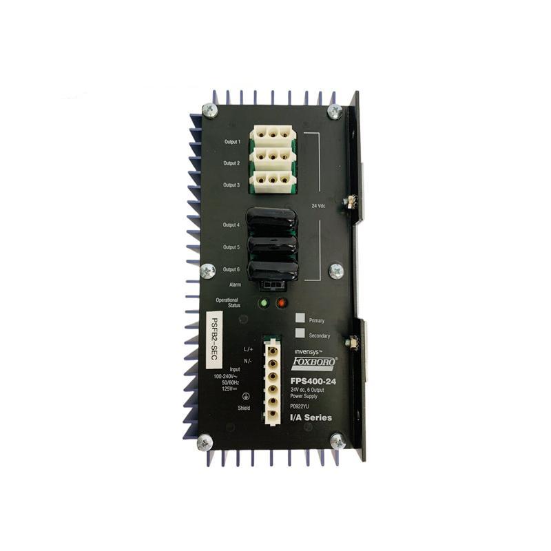 Foxboro FPS400-24 P0922YU DIN Rail Mounted Power Supply Module